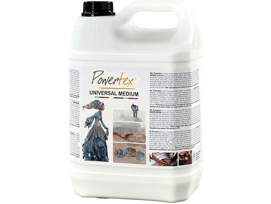 Powertex Universal medium 5kg – White Blanc 5kg – Global Hobby og Kunst