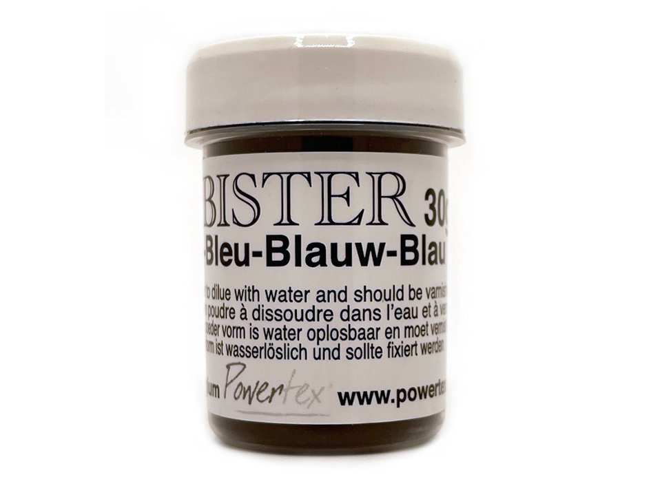 Powertex Bister Powder 40ml – Blue – Global Hobby og Kunst