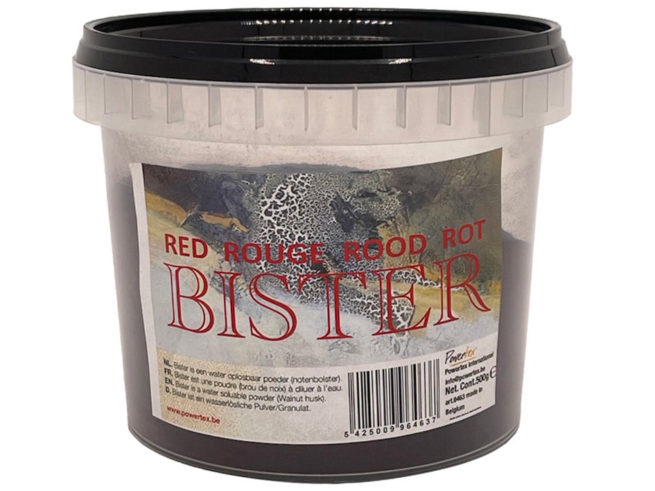 Powertex Bister Powder 500ml Red – Global Hobby og Kunst