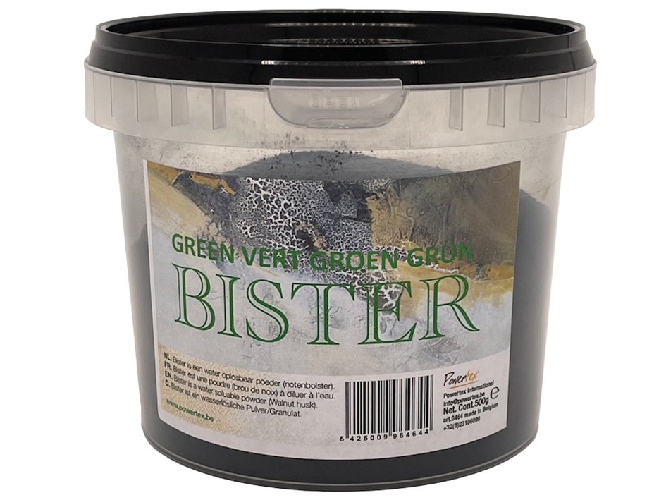 Powertex Bister Powder 500ml Green – Global Hobby og Kunst