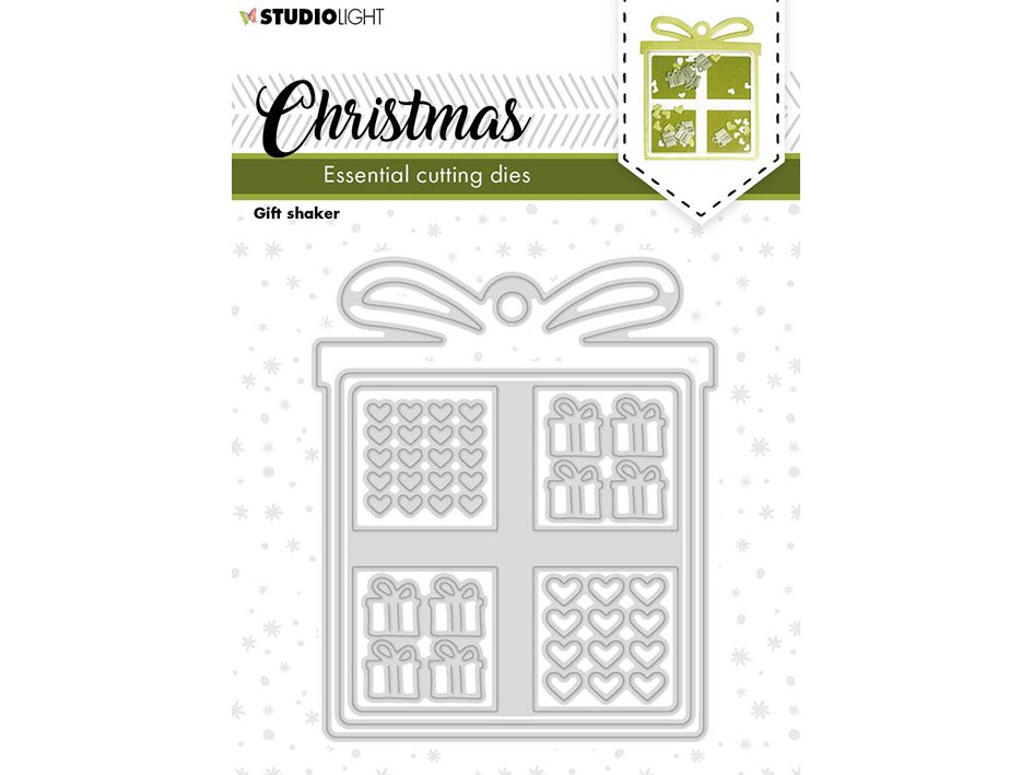 Studio Light Christmas Essentials Dies – Gift shaker 252 – Global Hobby ...