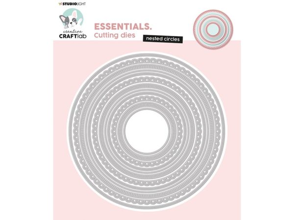 Studio Light CCL Essentials Die – Nesting circles 415 – Global Hobby og ... Studio Light CCL Essentials Die – Nesting circles 415 – Global Hobby og ...