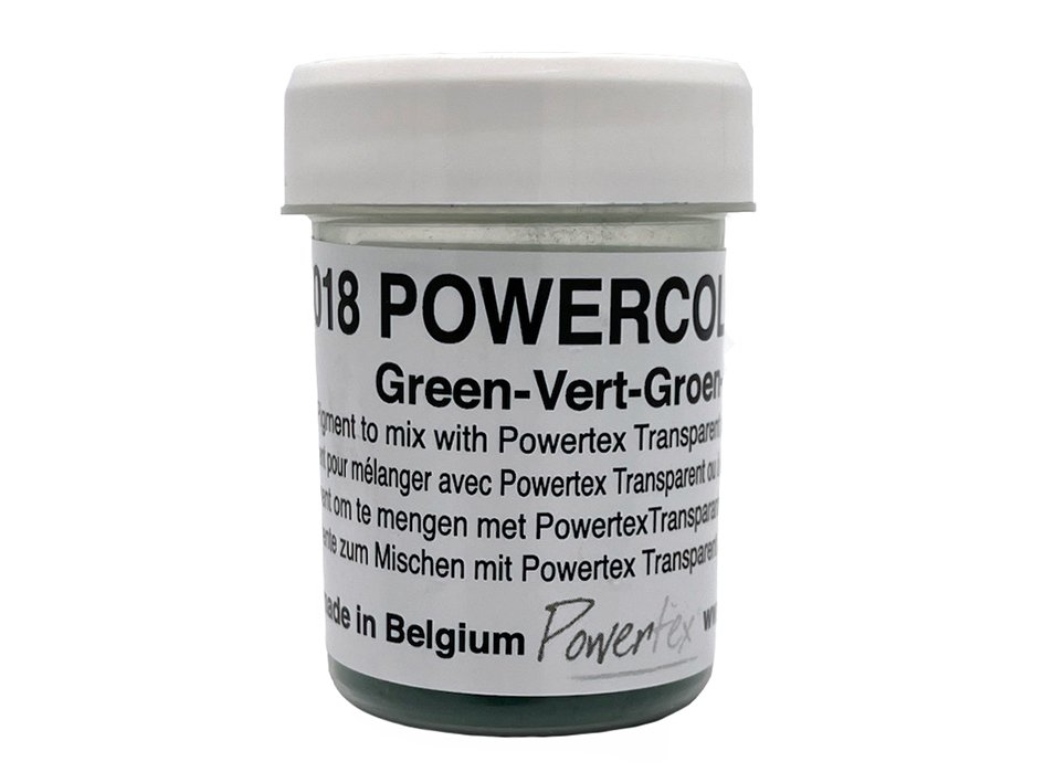 Powertex Powercolor 40ml 40g – Green – Global Hobby og Kunst