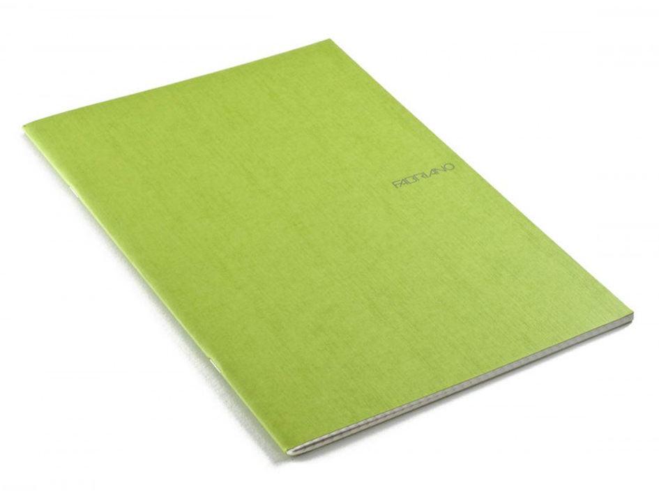 EcoQua Notebook stiftet – Lime – A4 ruteark 5mm – Global Hobby og Kunst