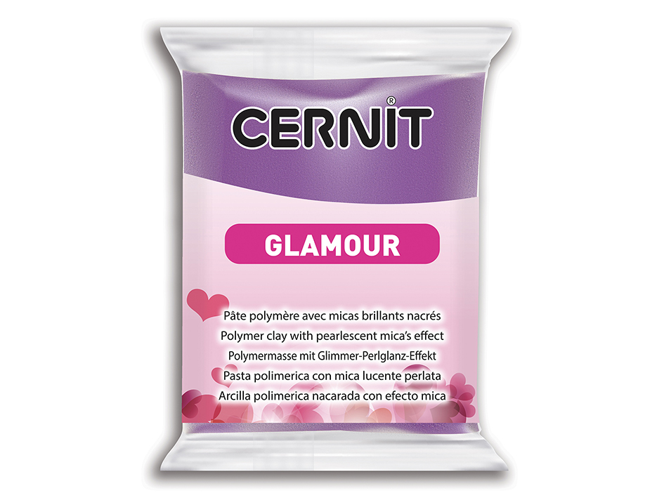 Cernit Glamour 56g – 900 Fiolett – Global Hobby og Kunst