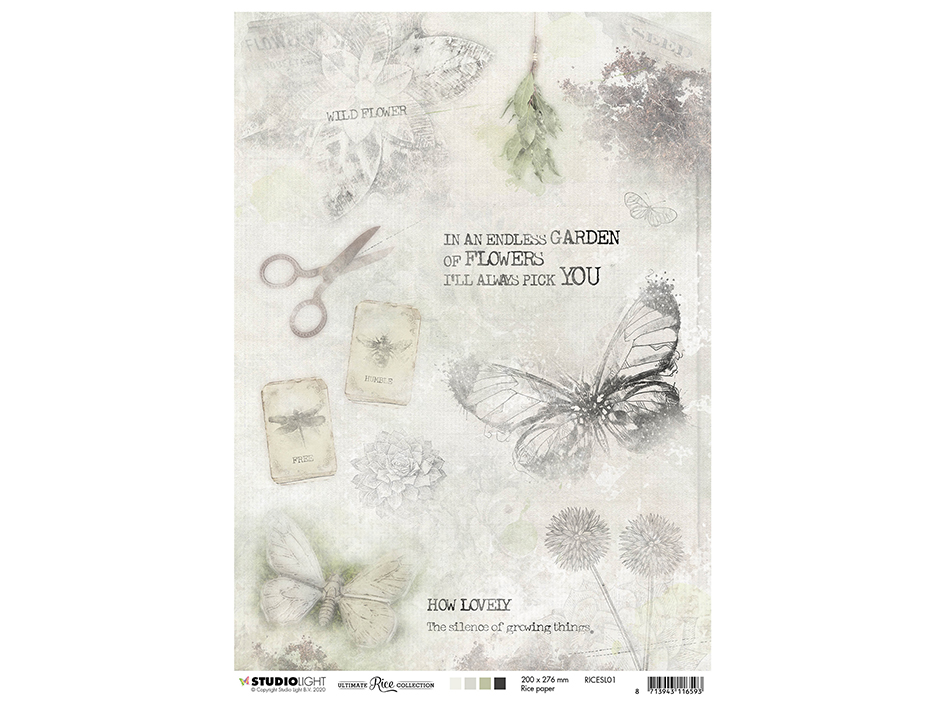 Studio Light Rice Paper A4 10ark – Ultimate Collection 01 – Global ...