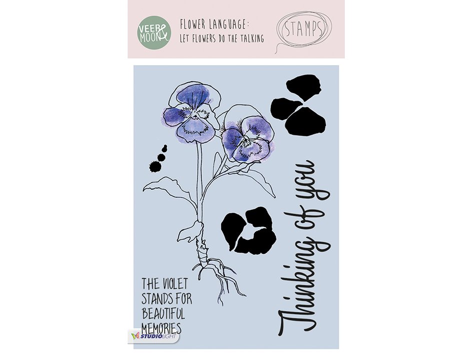 Studiolight Stempel A6 – Basic Veer & Moon 04 – Global Hobby og Kunst