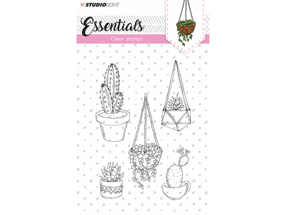 Studio Light Stempel A6 – Essentials Nr. 307 – Global Hobby og Kunst