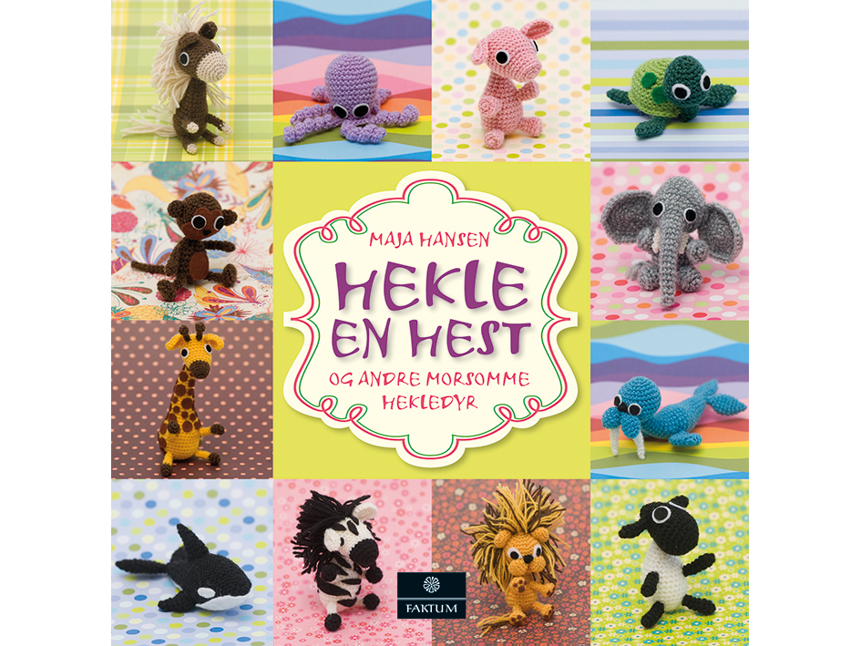 Bok Hekle en hest -og andre morsomme hekledyr – Global Hobby og Kunst