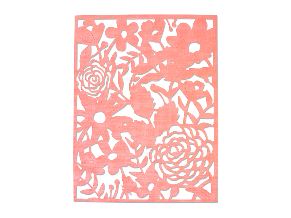 Sizzix Thinlits Die – Country Rose – Global Hobby og Kunst