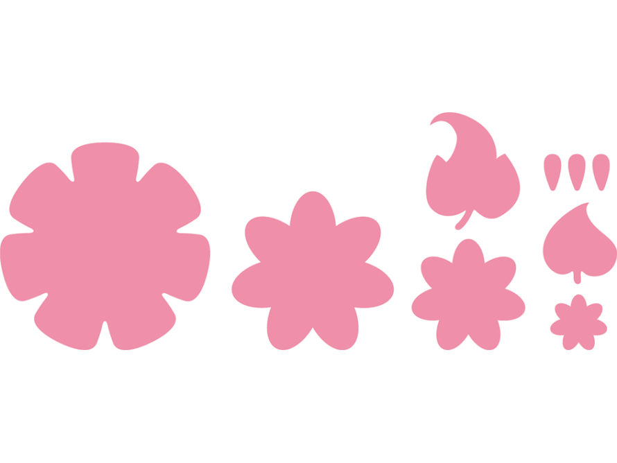 Collectable dies – Elines Flower – Global Hobby og Kunst