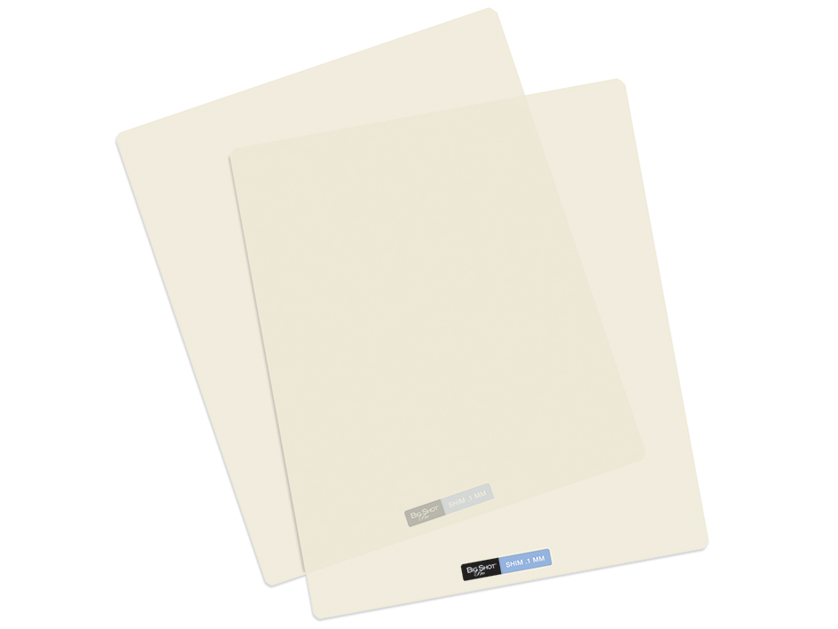 Sizzix Big Shot PRO – Mylar Shim, 2 stk – Global Hobby og Kunst