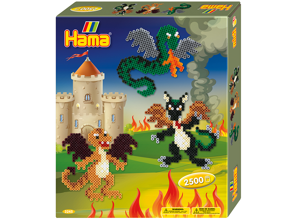 Hama Midi Sett – Gaveeske – Drager – Global Hobby og Kunst