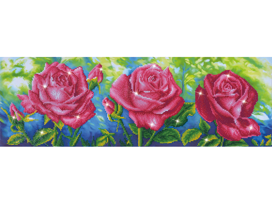 Diamond Dotz DD9 – Les Roses du Jardin – Global Hobby og Kunst