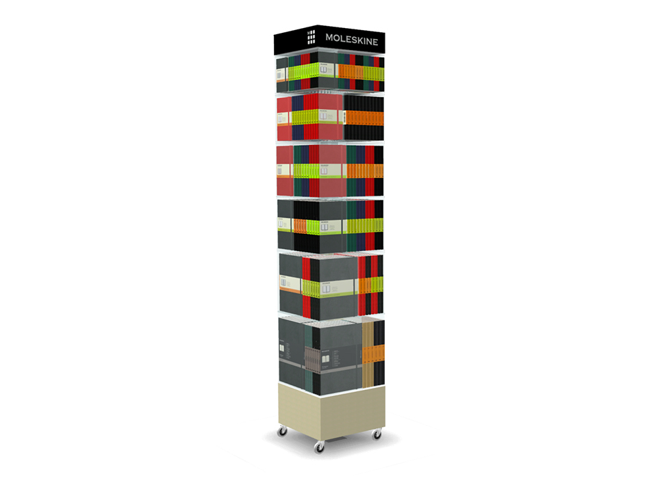 Moleskine Display – Ground Spinner – Medium & A4 Modul – Global Hobby ...